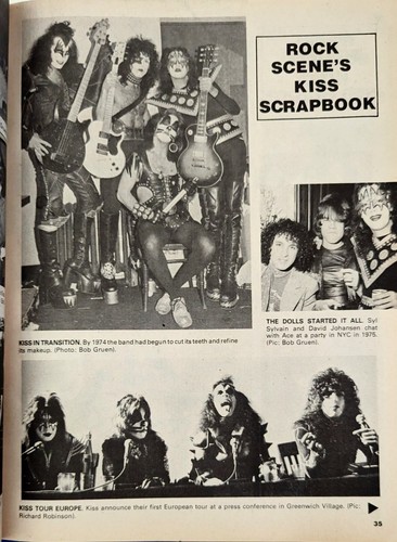 Rock Scene Magazine July 1977 Iggy Pop, KISS, Angel, Queen, Aerosmith ...