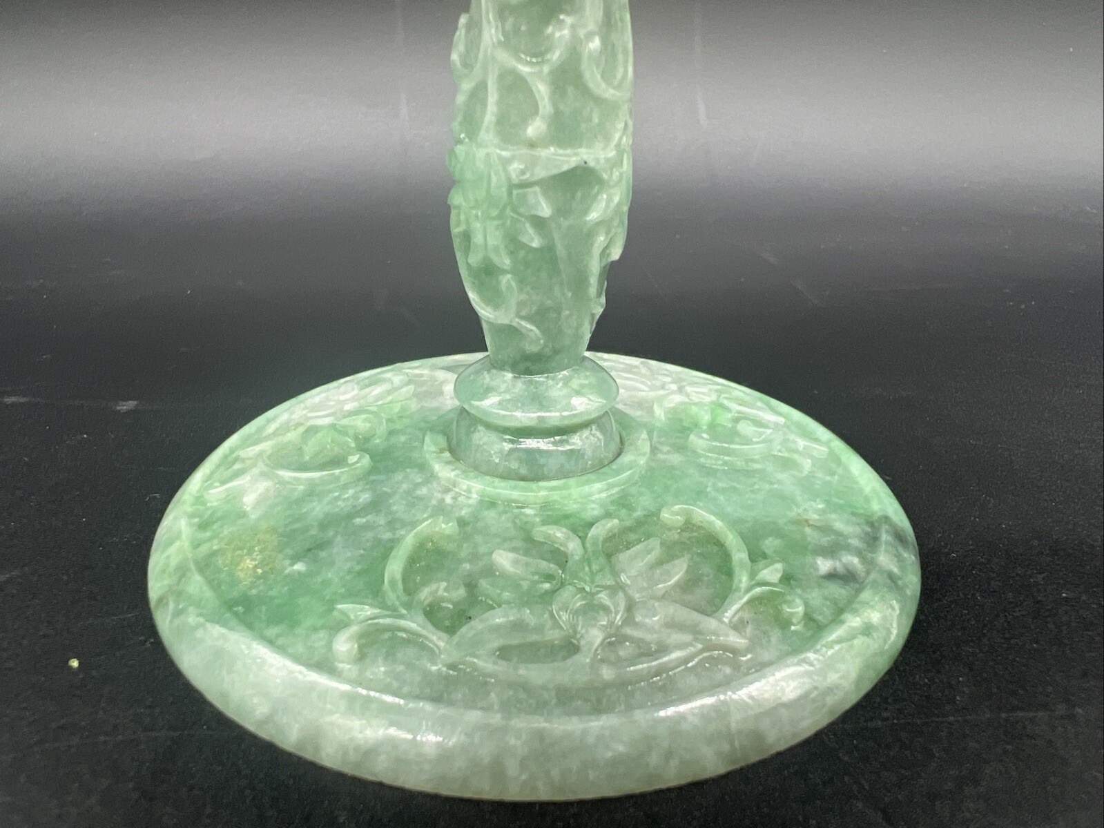 Gorham Sterling Silver Compote A4580 W/ Carved Jade Base | eBay