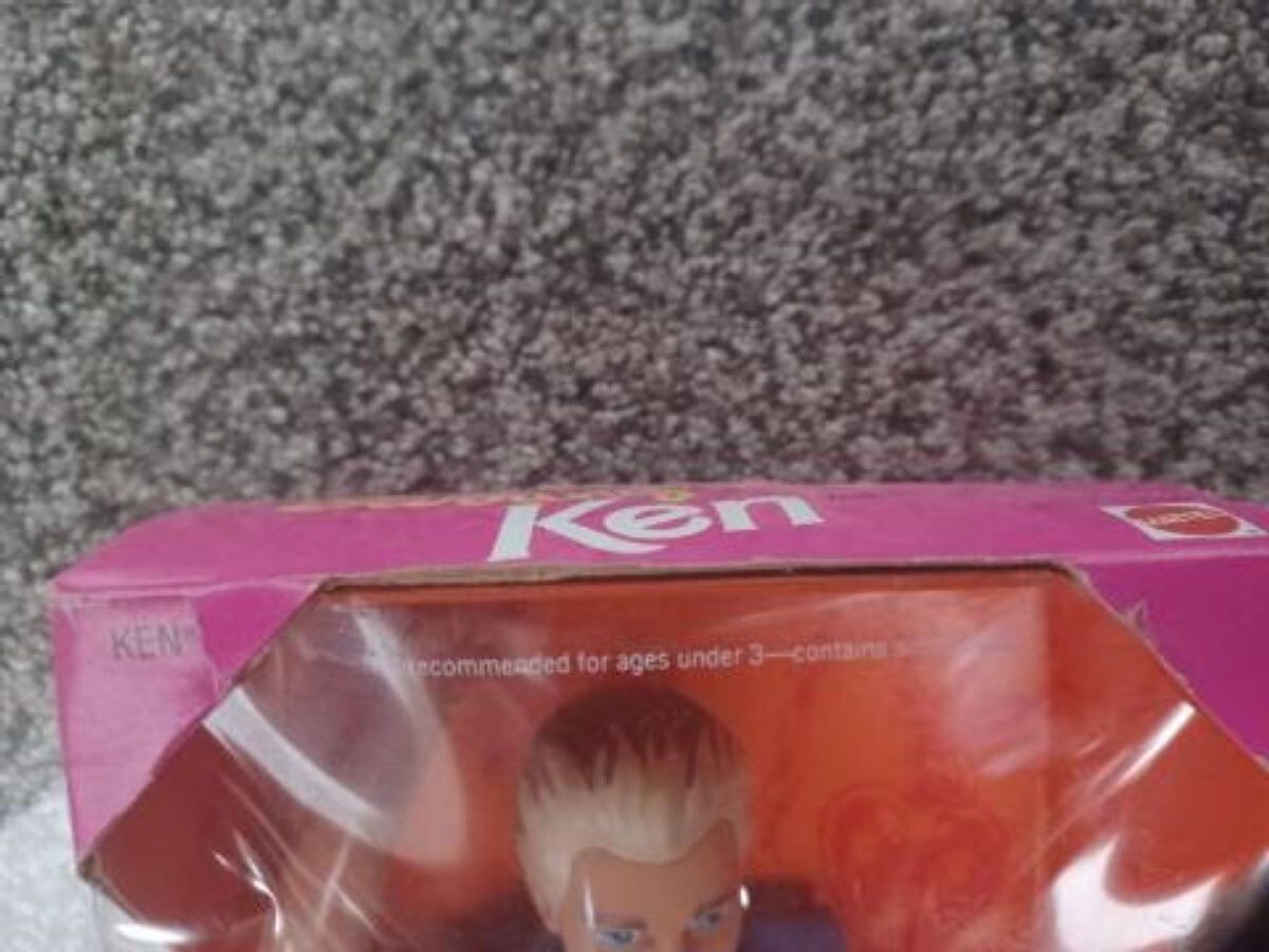 Earring Magic Ken Doll Gay discontinued Barbie (1992) #2230 NRFB w ...