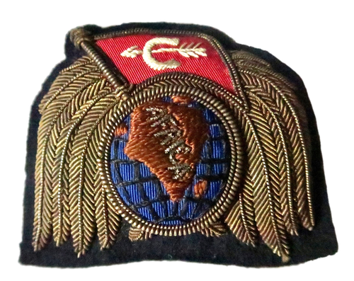 Unidentified Vintage Shipping Line Cap Badge - Made by Lewis's of ...