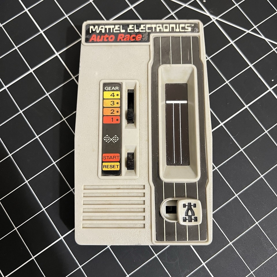 Mattel Electronics - Auto Race 1976 Video Game Tested Working Vintage ...