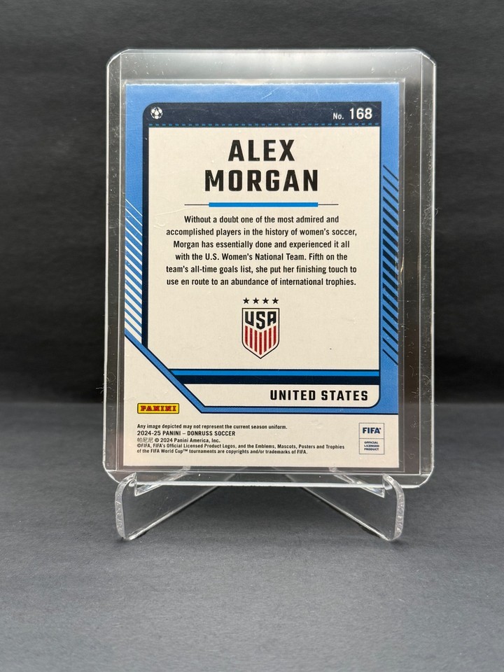 2024-25 Panini Donruss Fifa - Alex Morgan #168 (USWNT) | eBay