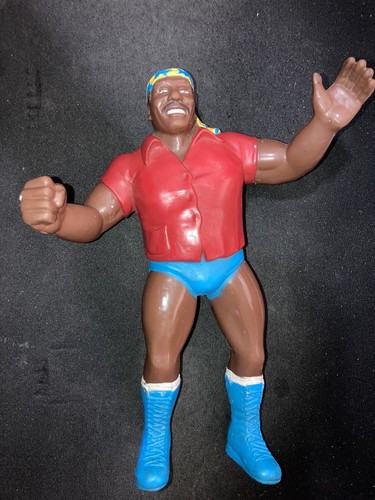 ACTION FIGURE SD Jones with Red Shirt (1986 Series 3) LJN 8" WWF WWE ...