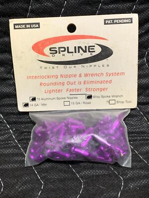 Spokes - Purple Spokes - Nelo's Cycles