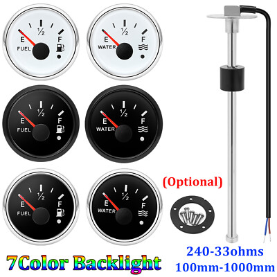 100-1000mm Marine Boat Fuel Sending Unit Tank Level Sender Sensor 240 ...