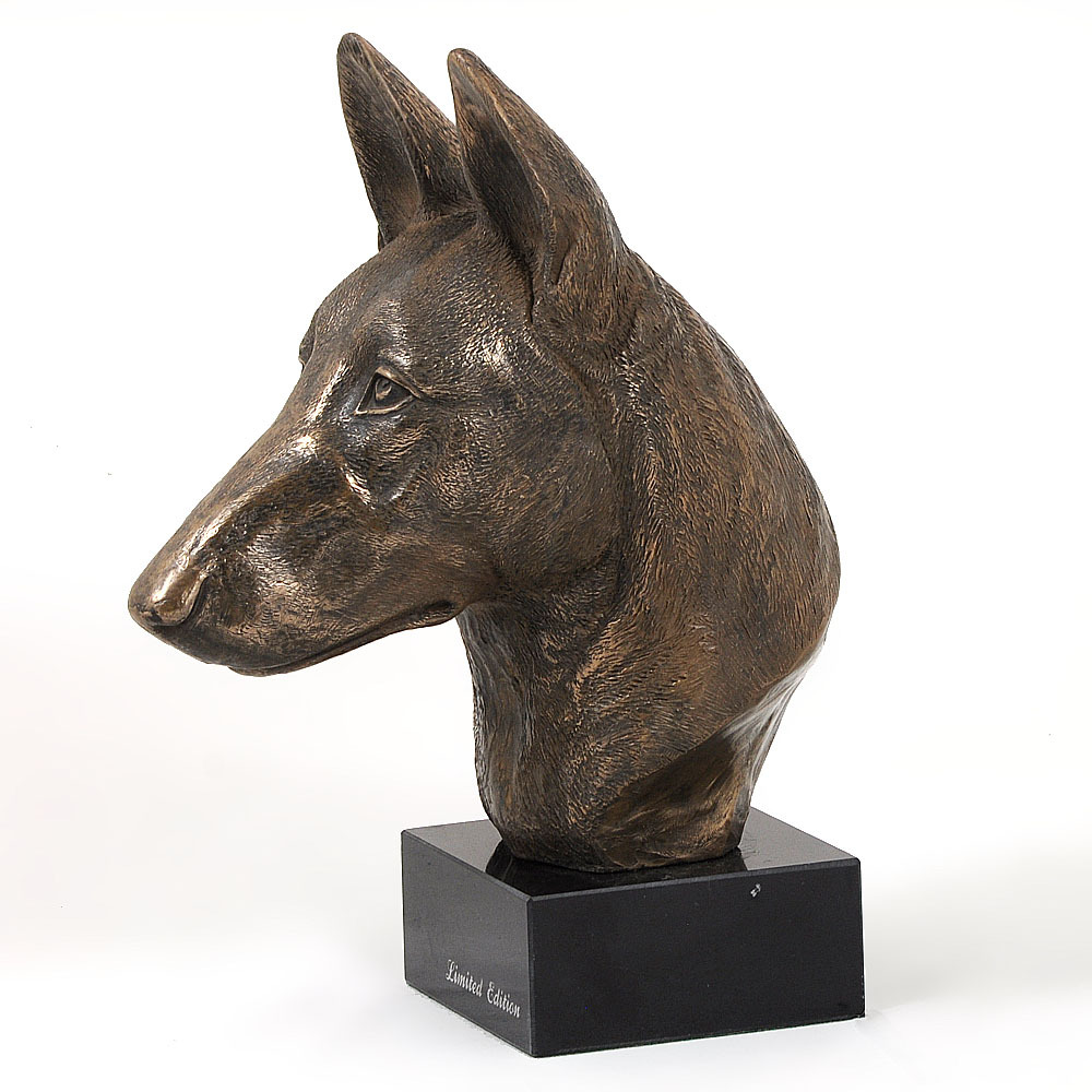 Malinois, dog bust marble statue, ArtDog Limited Edition, USA | eBay
