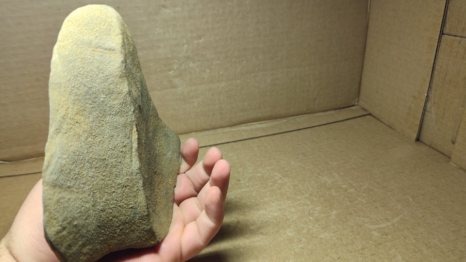 Ancient Native American Stone Axe Chopper Weapon Tool Artifact | eBay