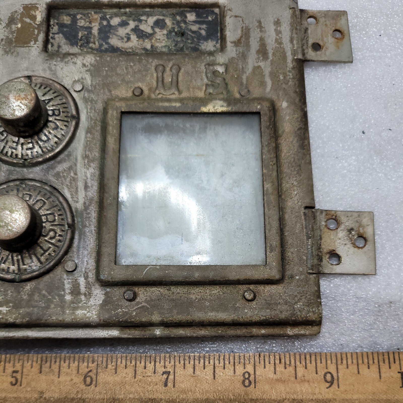 Post Office Lock Box Door 1886 Keyless U.S. Combination #2 size | eBay