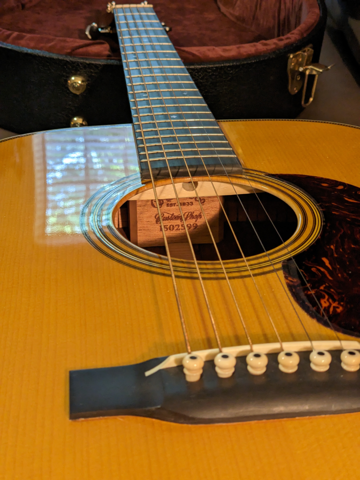 2011 Mint Martin Custom '37 OM (0000)-28 upgraded Madagascar/Adirondack ...