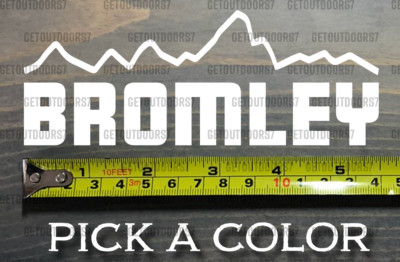 Bromley Sticker Decal 5.5" Mountain Ski Vermont Resort Killington ...