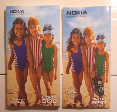 Nokia Owner's Manual and Accessory Guide- Nokia 5190 - 9351793 N1183 | eBay