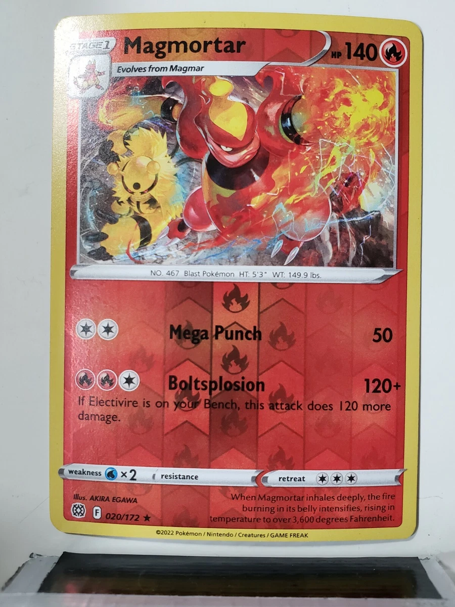Magmortar Pokemon Card