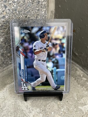 2020 Topps Chrome Refractor #196 Corey Seager Dodgers | eBay