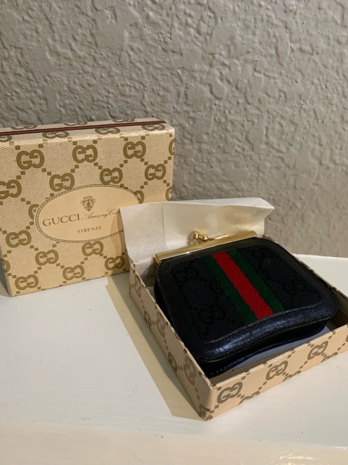 1980 Vintage Gucci coin purse - Gem