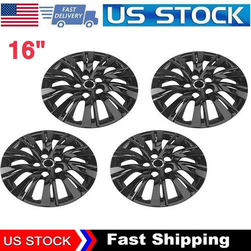 16 Inch Wheel Covers Full Rim Snap On Hub Caps for R16 Auto Tire ...