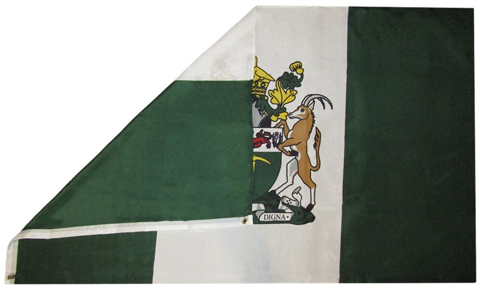 3x5 Rhodesia Rhodesian Country 3'x5' Rough Tex 100D Oxford Polyester ...