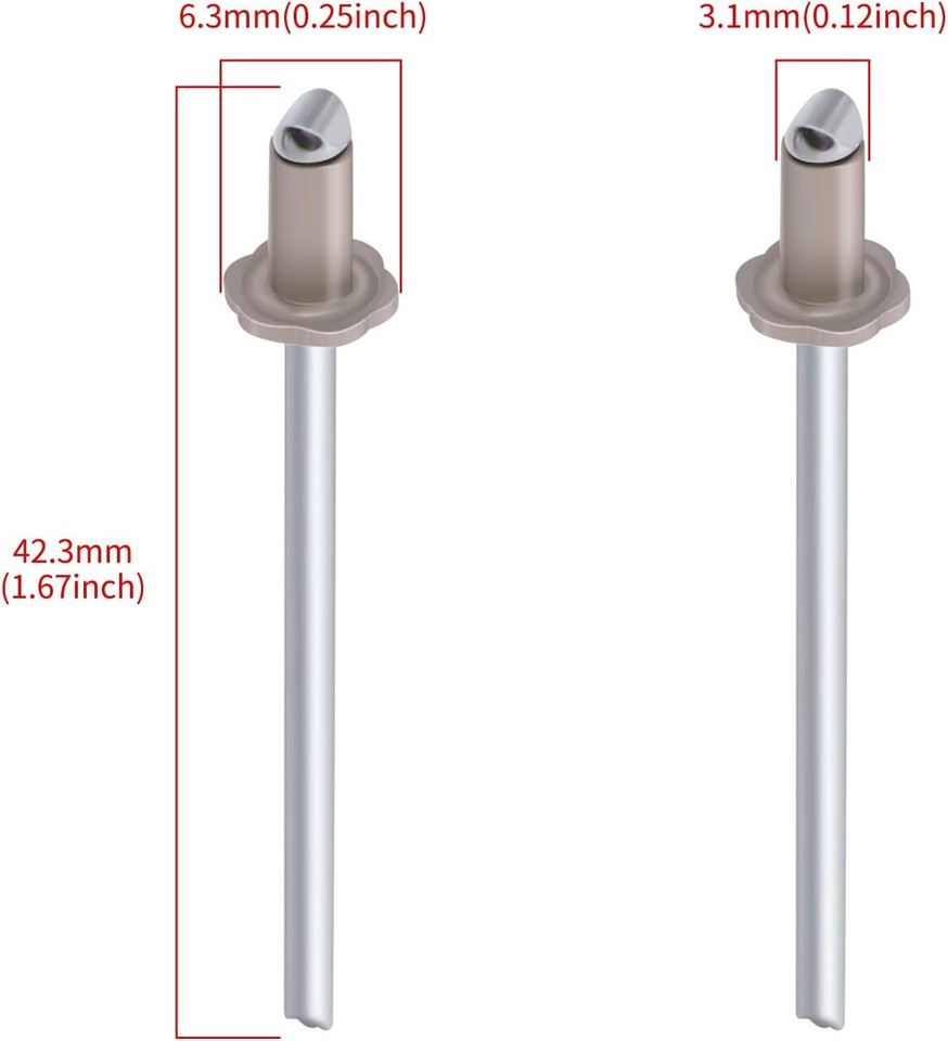 Door Tag Dash Rivets Stainless Steel For GM Ford AMC Chrysler NOS | eBay