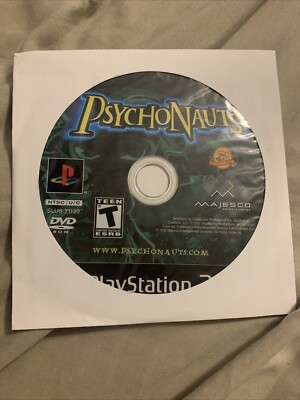 Psychonauts Sony PlayStation 2 PS2 - Disc Only 96427013990| eBay