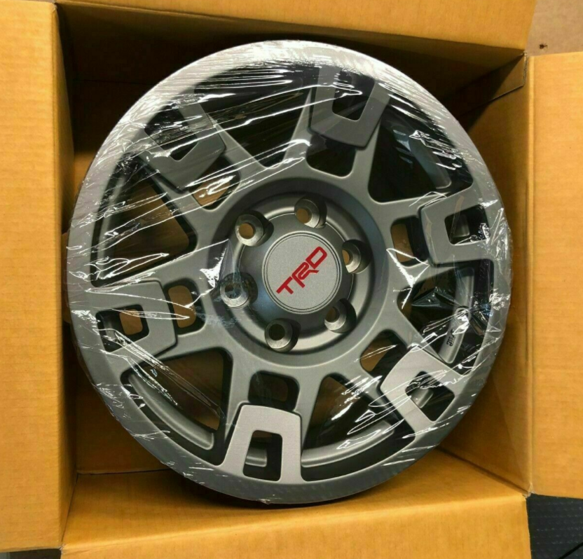 TACOMA 4RUNNER TRD PRO WHEELS MATTE GRAY PTR20-35110-GR PTR2035110BGR ...