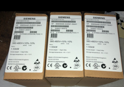 NEW MM440 frequency converter 6SE6440-2UD31-5DA1 with 90 day warranty ...