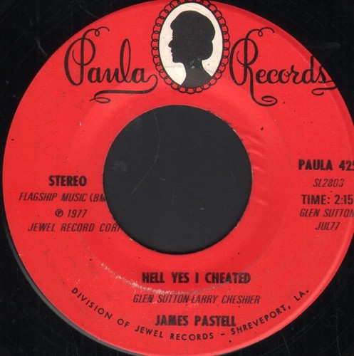 James Pastell Hell Yes I Cheated 7" Vinyl USA Paula 1977 425 | eBay.de