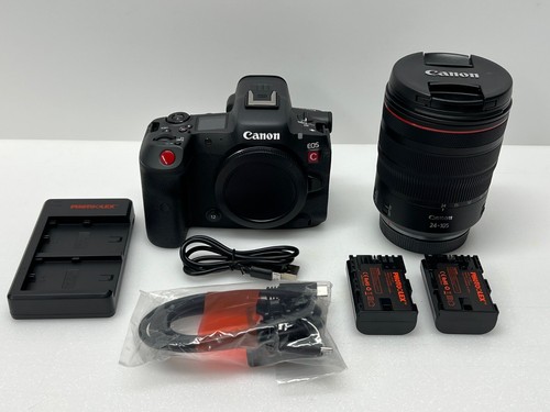 Canon EOS R5C 8K Video Mirrorless Cinema Camera w RF 24-105mm f/4 L IS ...