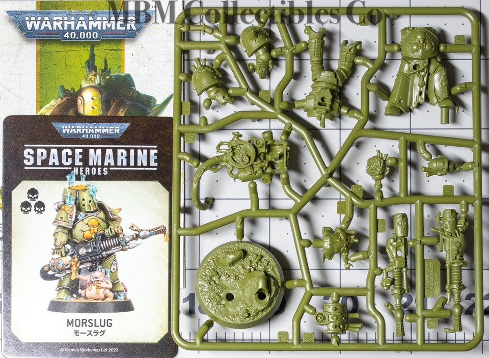 Warhammer 40K Chaos Space Marine Heroes DEATH GUARD SINGLE FIGURE bits ...