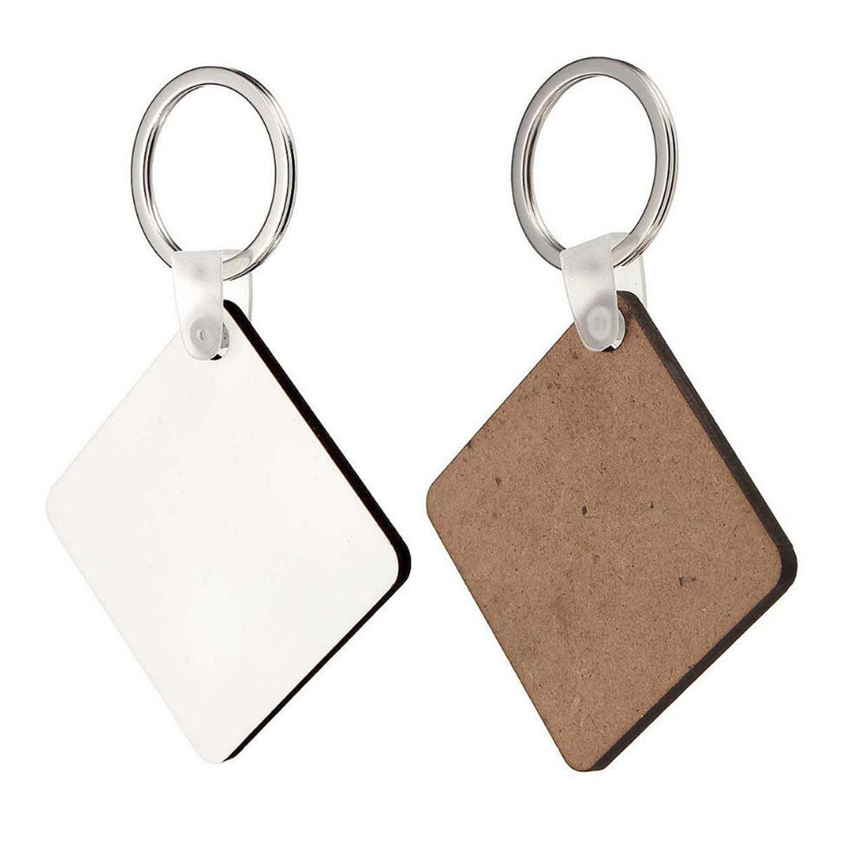 10pcs Blank MDF Board Sublimation Printing Keyrings For Heat Press 10pcs-blank-mdf-board-sublimation-printing-keyrings-for-heat-press