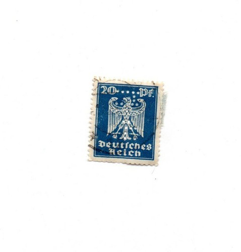 STAMP – GERMAN DEUTSCHE REICH 1924 PERFORATED 20pf STAMP | eBay UK