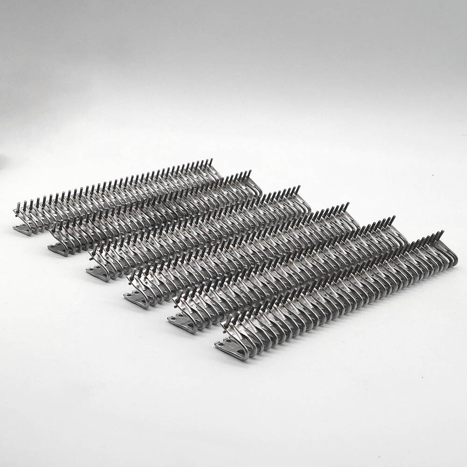 7" Stainless Steel Rivet Fasteners with Pins Baler Belt Staples Lacing ...