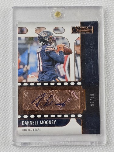 2021 Panini Chronicles Darnell Mooney #SS-DMO Signature Series Bronze ...