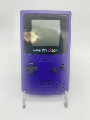 AUTHENTIC ORIGINAL NINTENDO GAMEBOY COLOR CGB-001 OEM *GLASS LENS ...