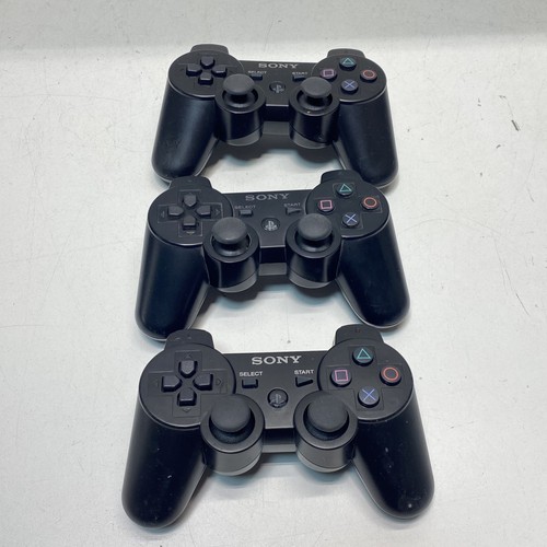 Sony Playstation 3 PS3 Wireless Controllers - Lot of 3 | eBay