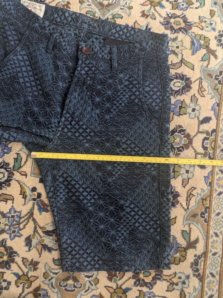 Studio d'Artisan SDA D1807 Kiriko Denim Shorts Tag Size 31 | eBay