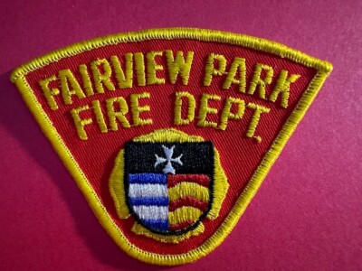 OHIO - ** Old Style ** Fairview Park Fire Dept. - [ Shoulder Patch ] | eBay