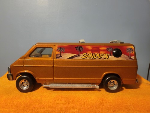 Vintage 1970's Ertl Dodge Sand Van Custom Street Diecast | eBay