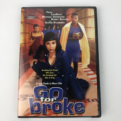 Go For Broke (DVD, 2003) a Jean Claude La Marre Film - Mint Disc Guaranteed 12236135807| eBay