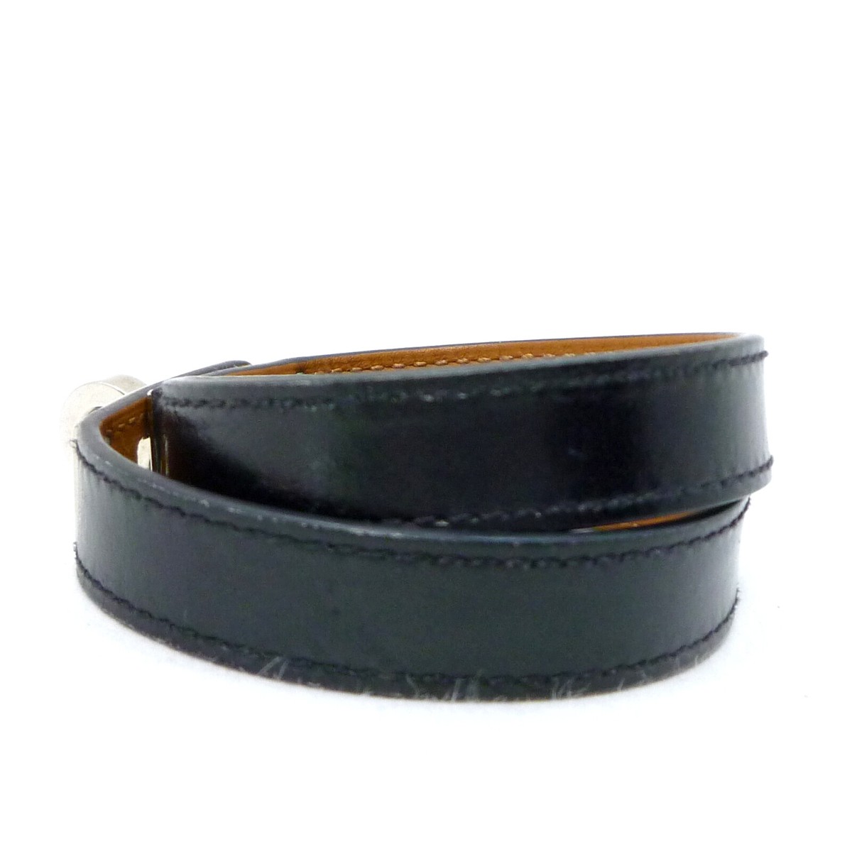 Authentic HERMES Kelly Double Tour Bracelet R in Square Authentic HERMES Kelly Double Tour Bracelet R in Square