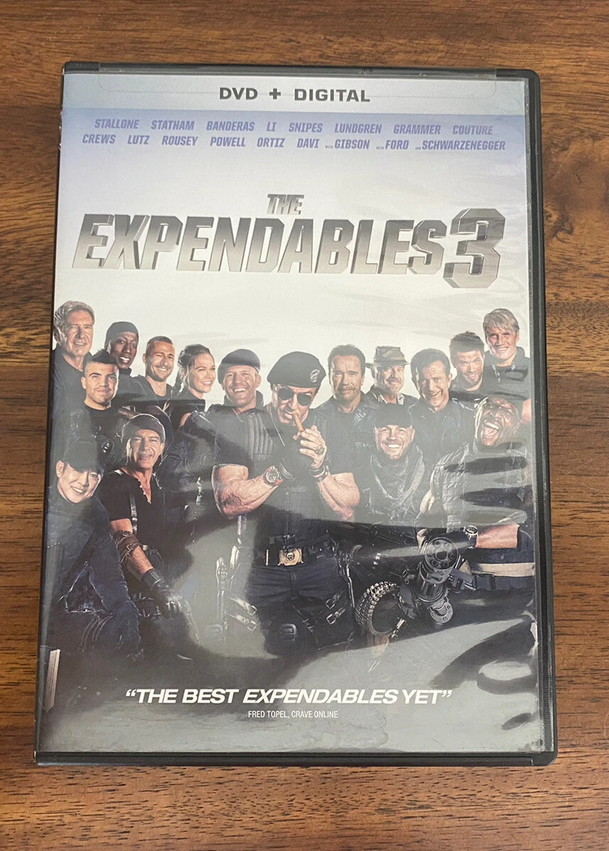 The Expendables 3 Dvd Poster
