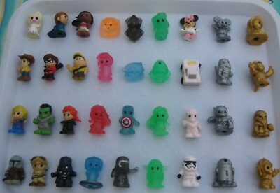 OOSHIES - FULL SETS OF 36 & 24 - 36 DISNEY/PIXAR/MARVEL/STAR WARS & 24 ...