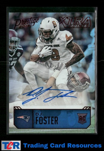 2016 Panini Prestige - Rookie Signatures D.J. Foster #DF Xtra Points ...