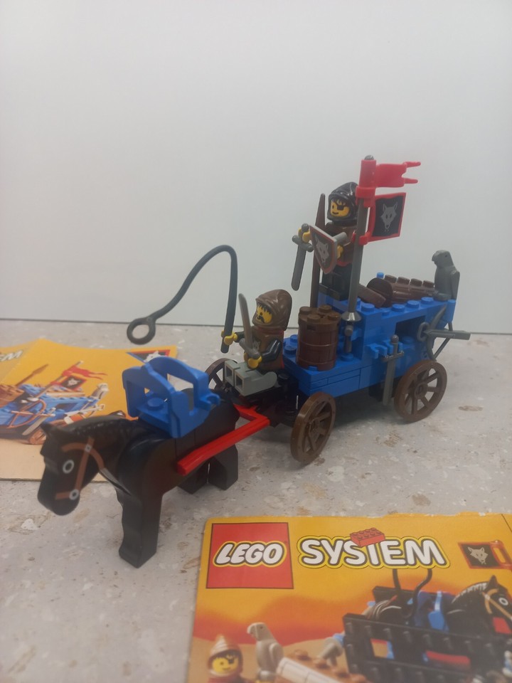 Vintage Lego Wolfpack Renegades 6038 -complete Set, With Instructions ...