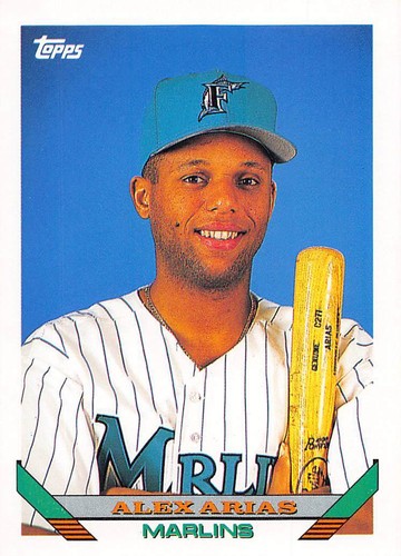 Alex Arias 1993 Topps 516 Florida Marlins Baseball Card | eBay