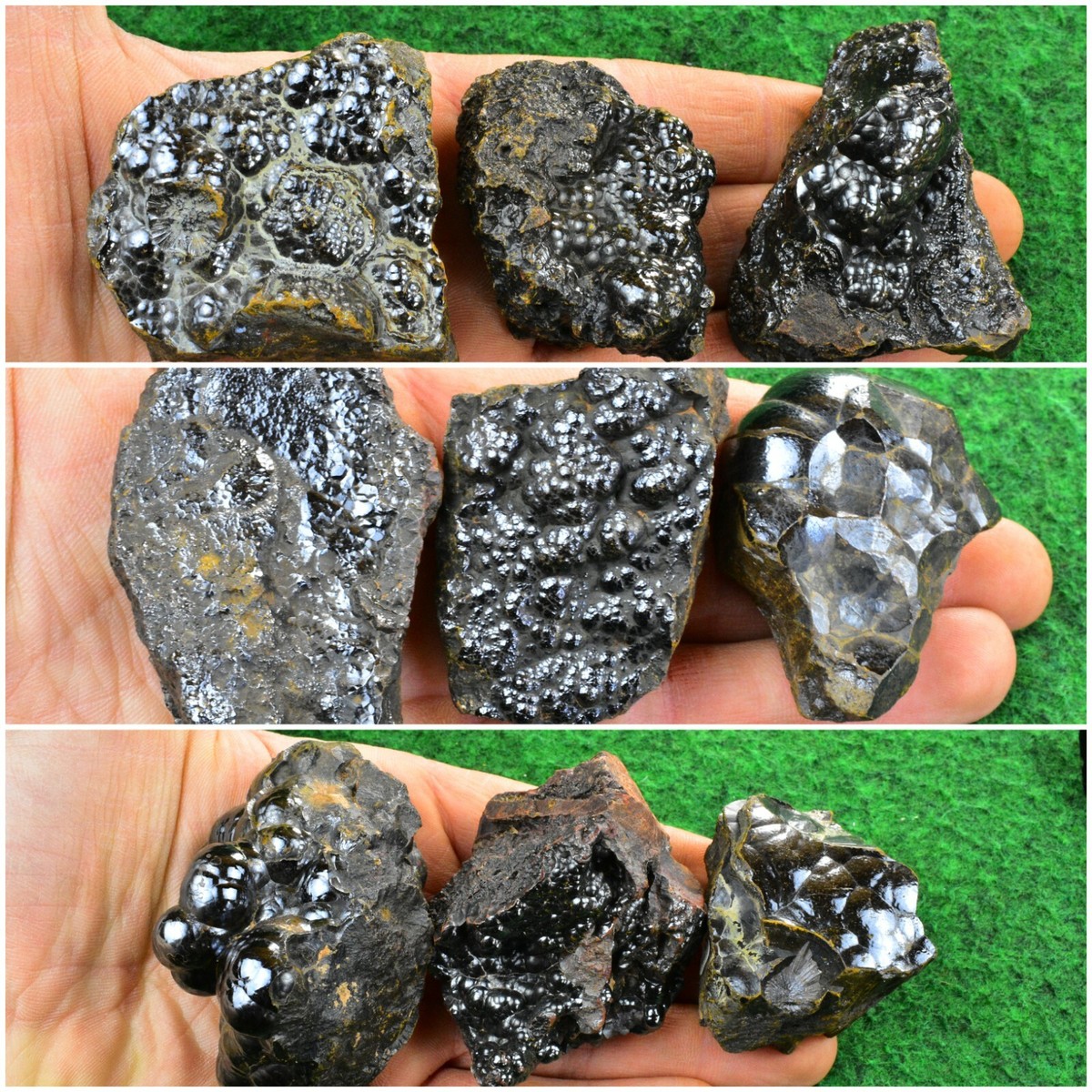 Hematite Rock Hematite, Specular Black, Massive Rocks & Minerals