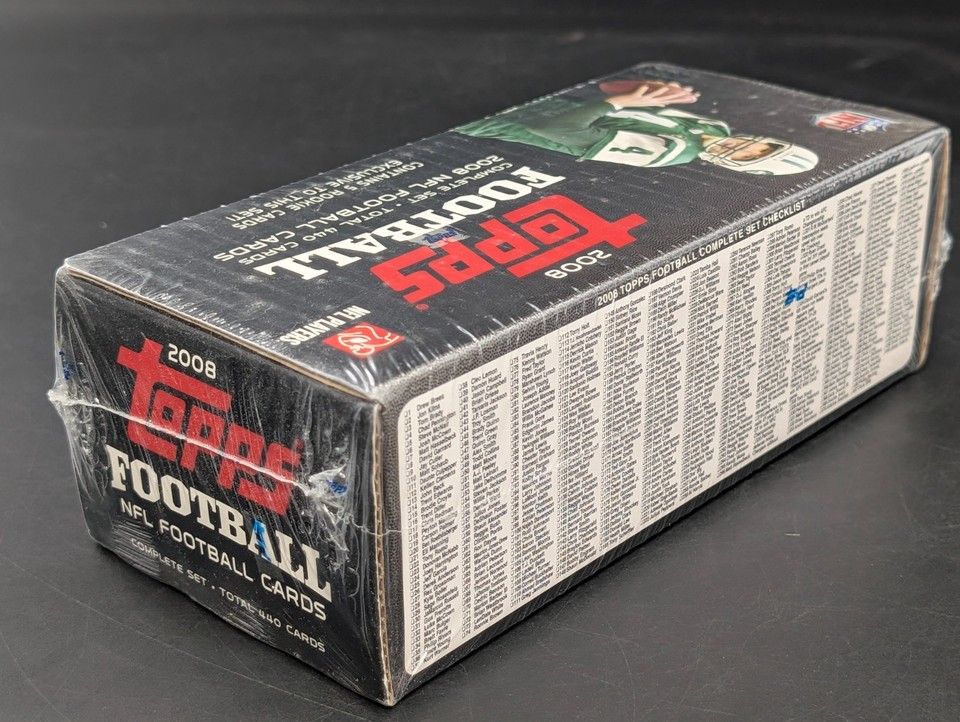 2008 TOPPS FOOTBALL CARD FACTORY SET 1-440 FACTORY SEALED | eBay