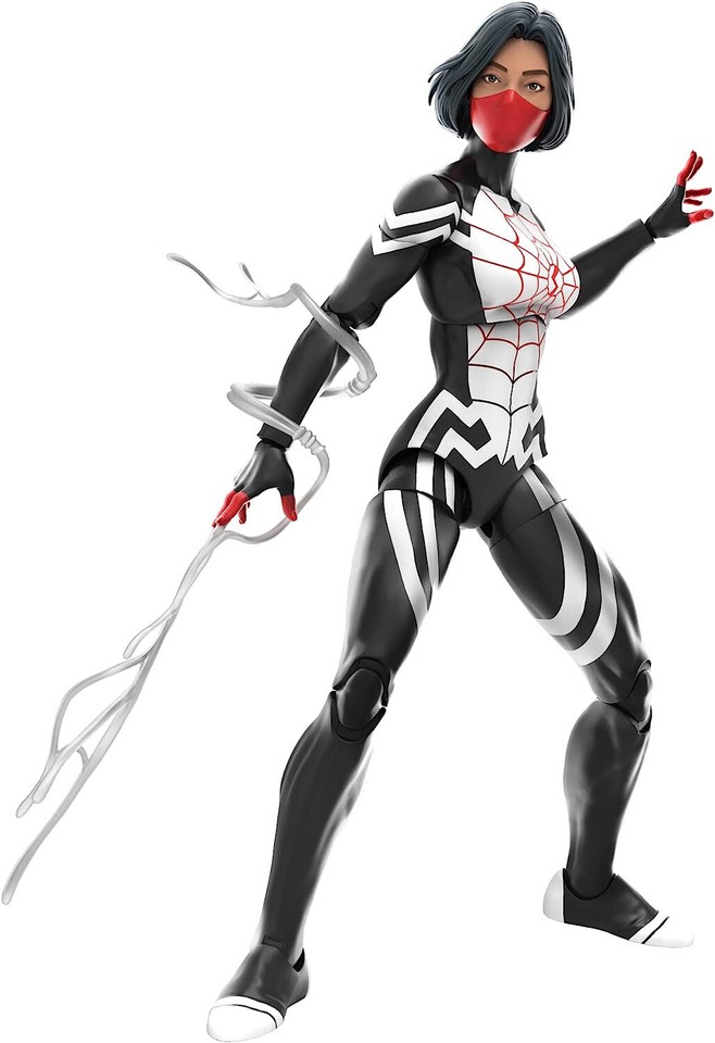 MARVEL LEGENDS SEXY SILK & DR OCTOPUS PLUS FREE IRON SPIDERMAN/3 FIGURE ...