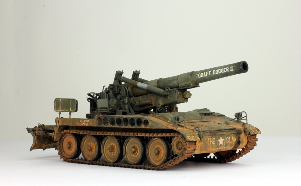 PreOrder ProBuilt Model 1:35 US Army M110 Self-Propelled Howitzer ...