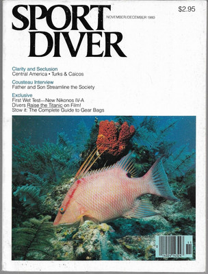 SPORT DIVER Magazine - Nov/Dec 1980 LIKE NEW - No Label | eBay