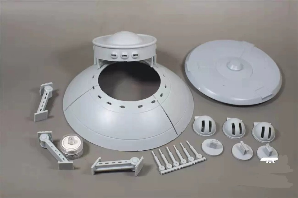 1/72 German UFO HAUNEBU Habsburg I 3D Printed Resin Model kit | eBay