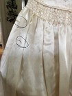 Vintage Antique 1920’s Flapper Wedding Dress PANNIERS Wax Flowers ...